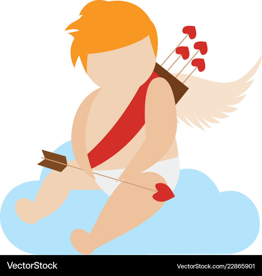 Angel of love Royalty Free Vector Image - VectorStock