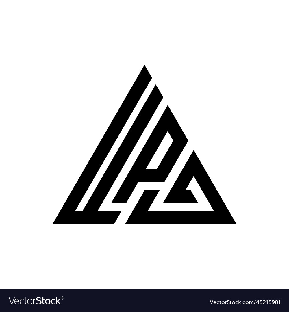 Initial logo Royalty Free Vector Image - VectorStock