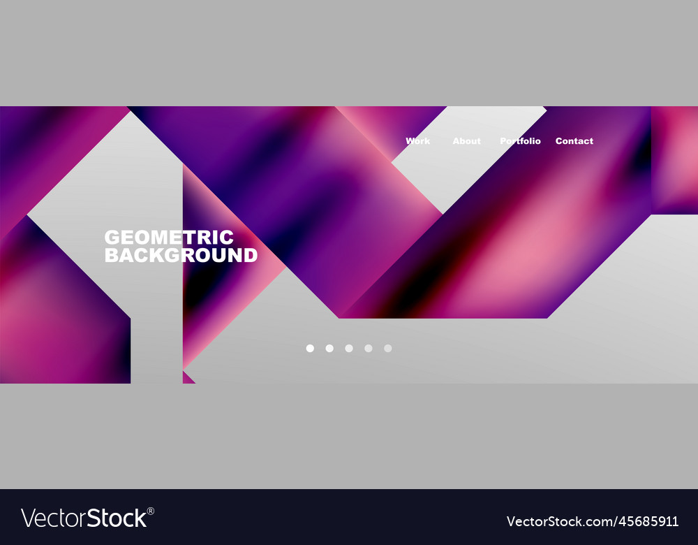 Dynamic lines triangles rectangles geometric Vector Image