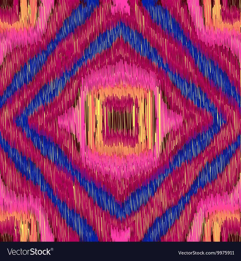 Ikat pattern Royalty Free Vector Image - VectorStock