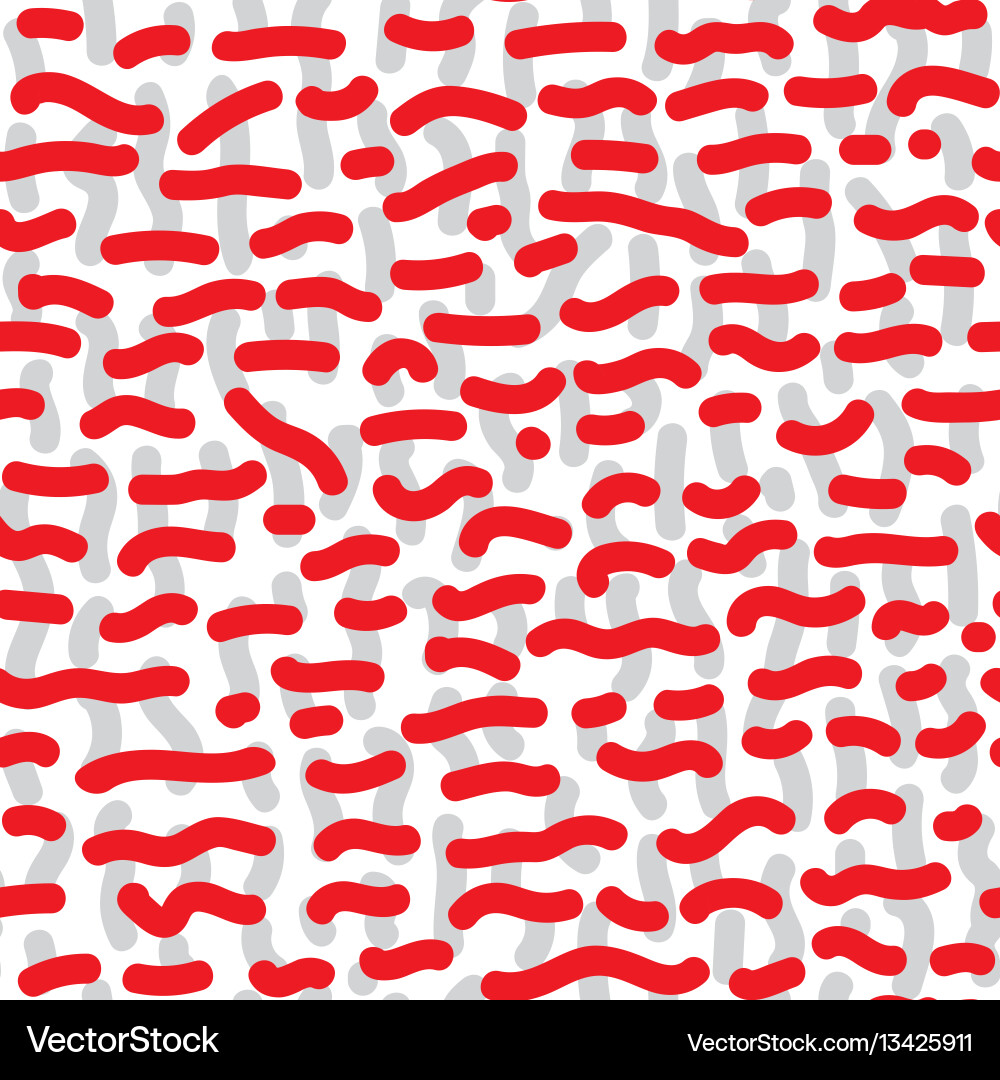Seamless pattern with dashed lines Royalty Free Vector Image