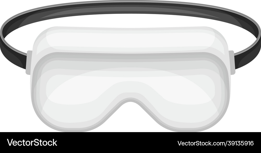 Goggles or safety glasses as protective eyewear Vector Image