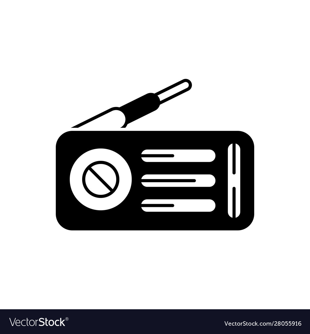 Radio Royalty Free Vector Image - VectorStock