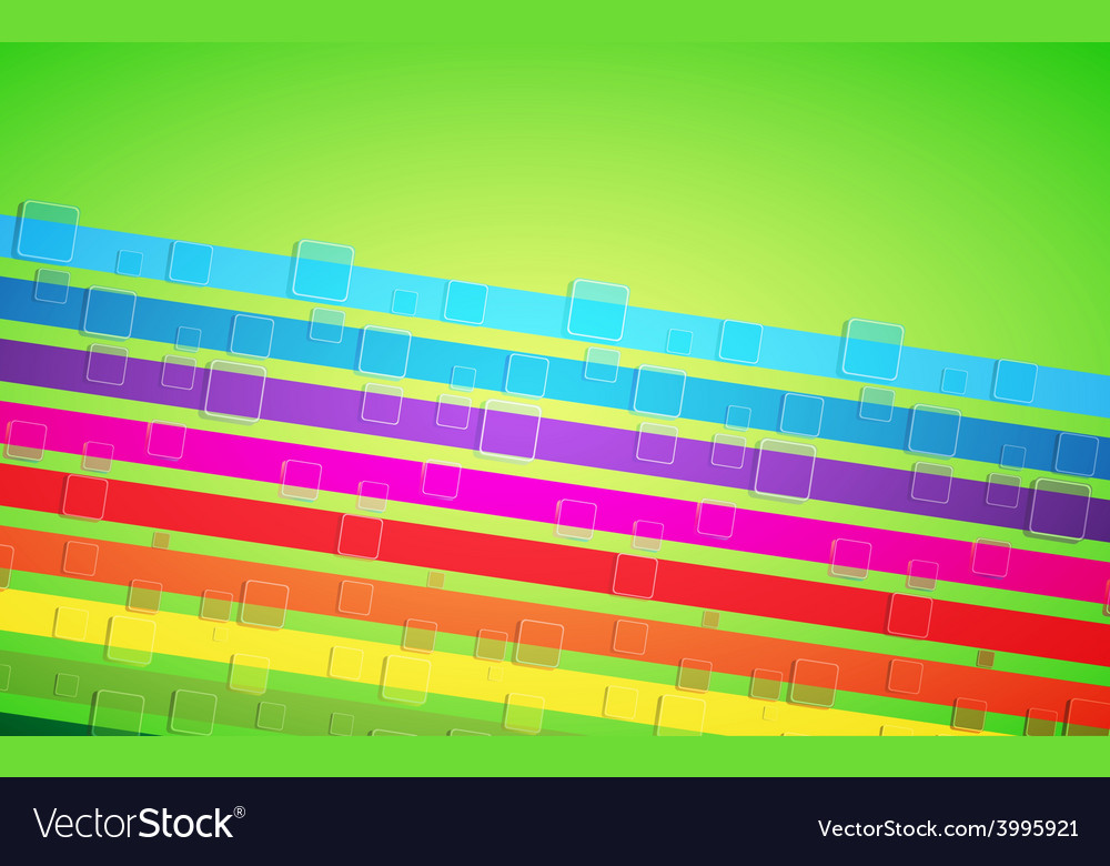 Abstract rainbow background Royalty Free Vector Image