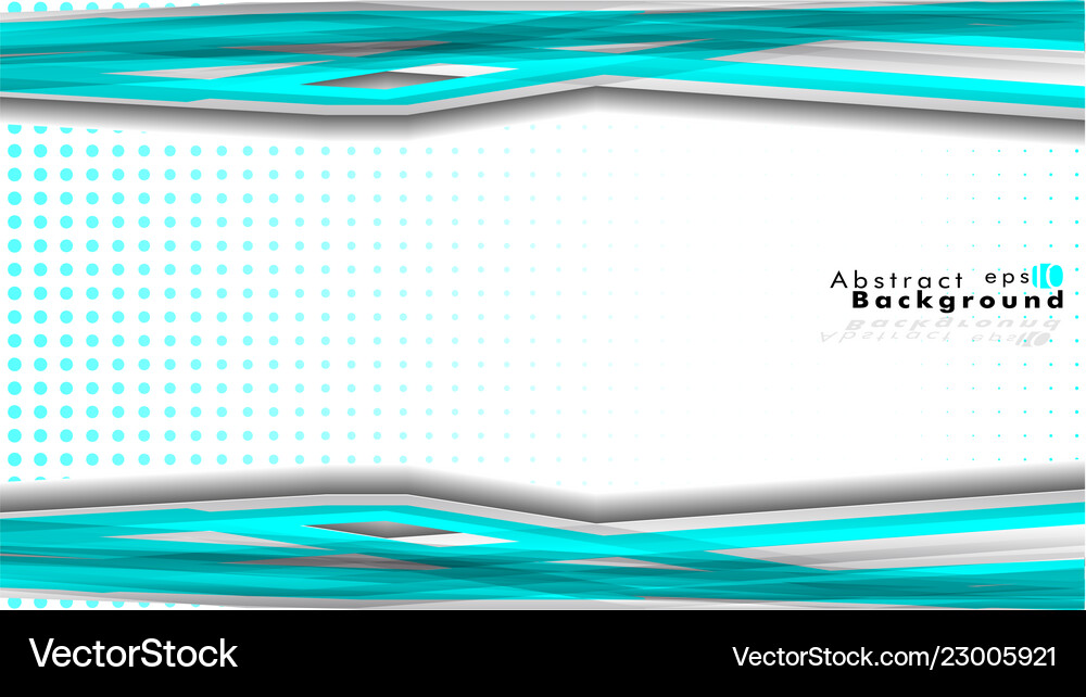 Bright abstract background template blue Vector Image