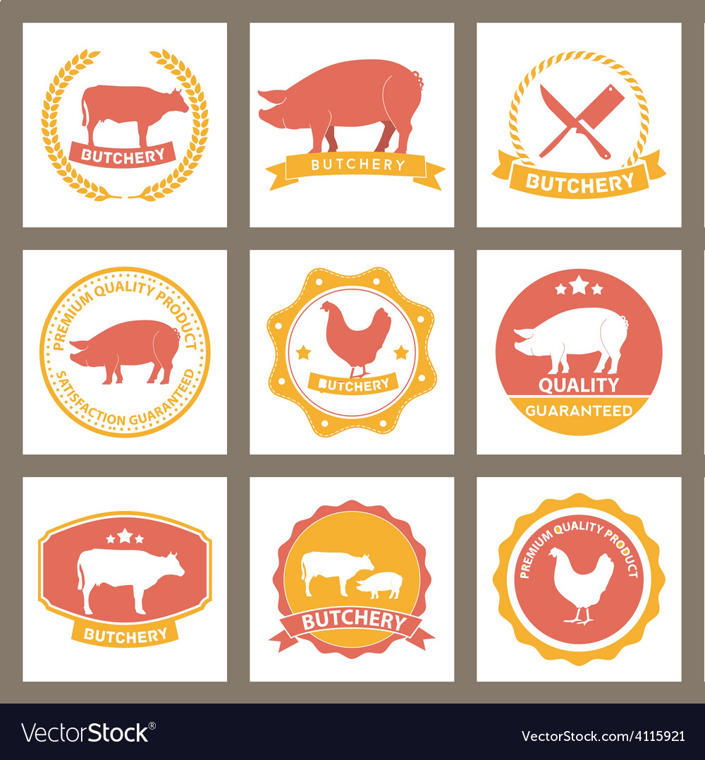 Butcher Royalty Free Vector Image - VectorStock