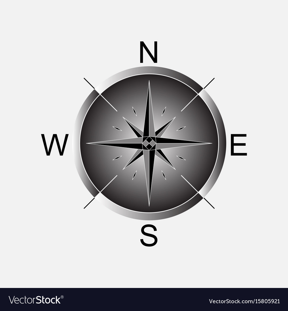 Compass rose Royalty Free Vector Image - VectorStock