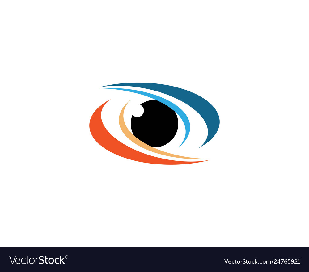 Eye logo icon Royalty Free Vector Image - VectorStock