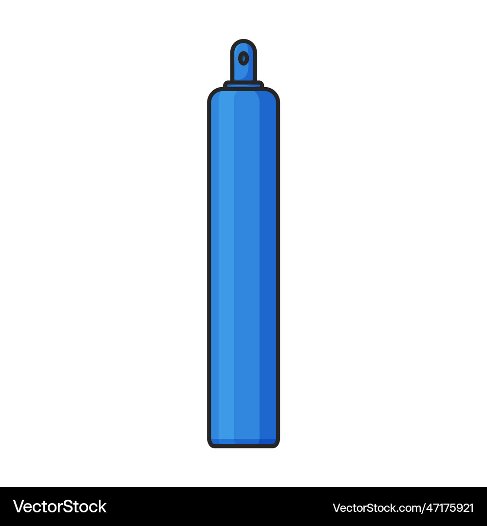 Gas bottle iconcolor logo isolated Royalty Free Vector Image