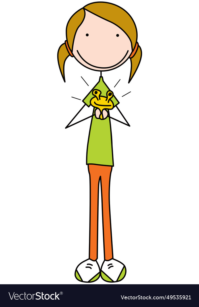 Happy kid Royalty Free Vector Image - VectorStock