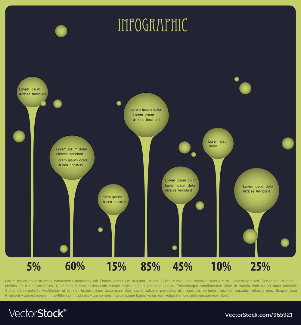 Infographic background Royalty Free Vector Image