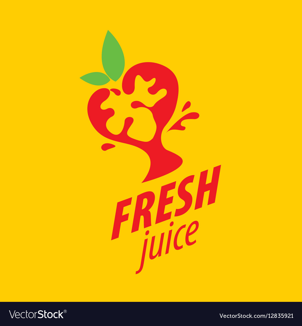 Juice splash sign Royalty Free Vector Image - VectorStock