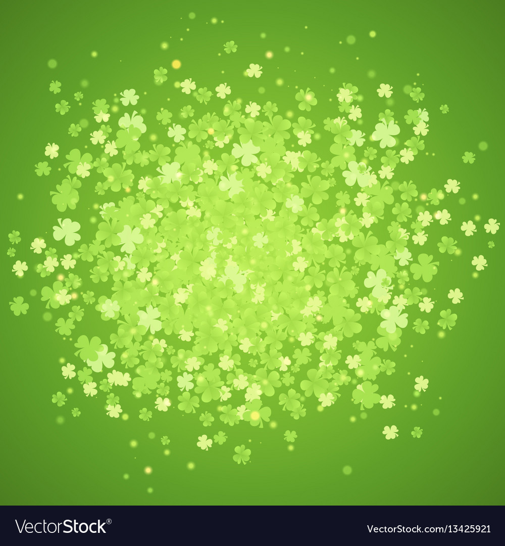 St patrick day green splash Royalty Free Vector Image