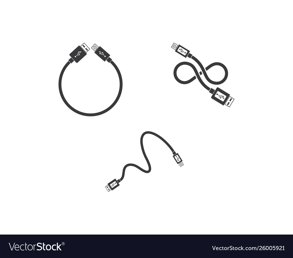 Usb icon Royalty Free Vector Image - VectorStock