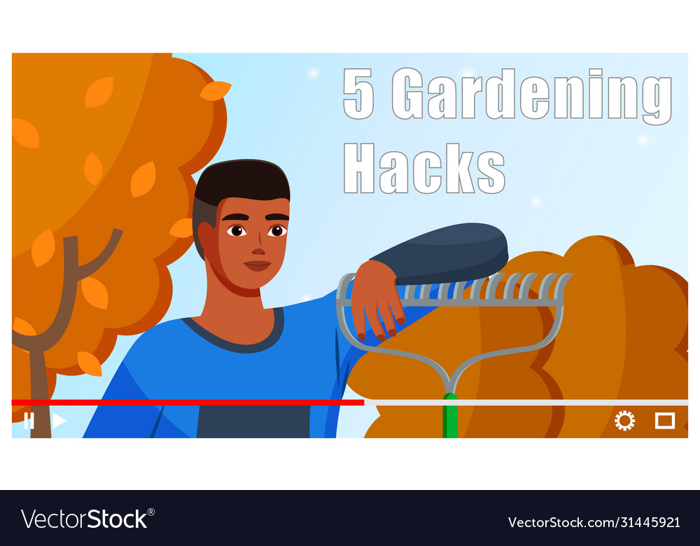 Video player interface screensaver Royalty Free Vector Image