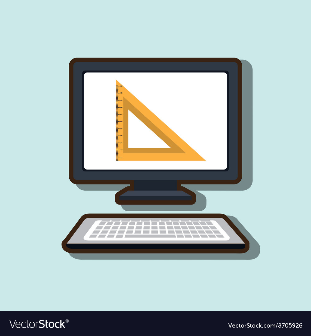 Computer technology design Royalty Free Vector Image