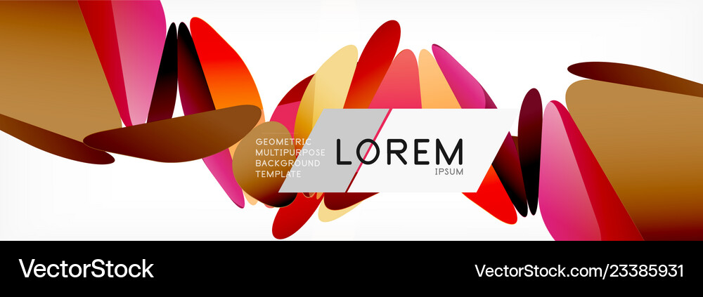 3d card on light backdrop abstract triangle Vector Image
