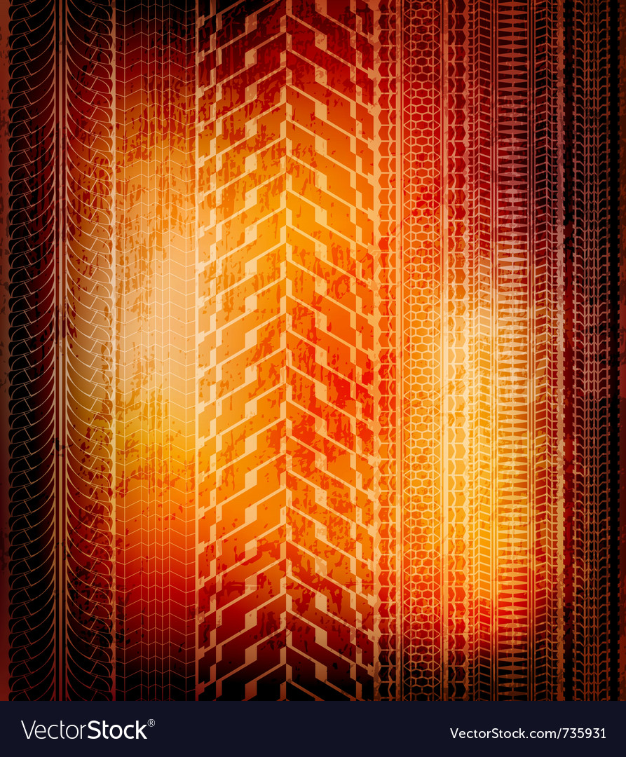 Tire Texture Background Royalty Free Vector Image