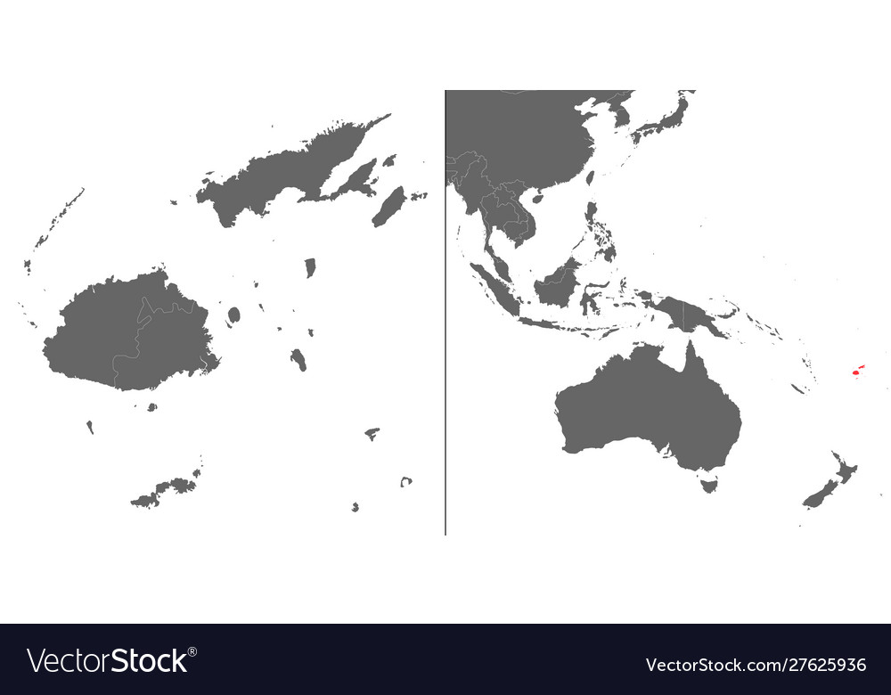 Map with location Royalty Free Vector Image - VectorStock