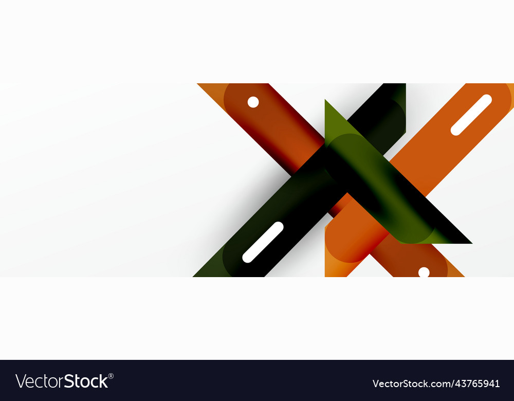 Background overlapping lines dynamic Royalty Free Vector