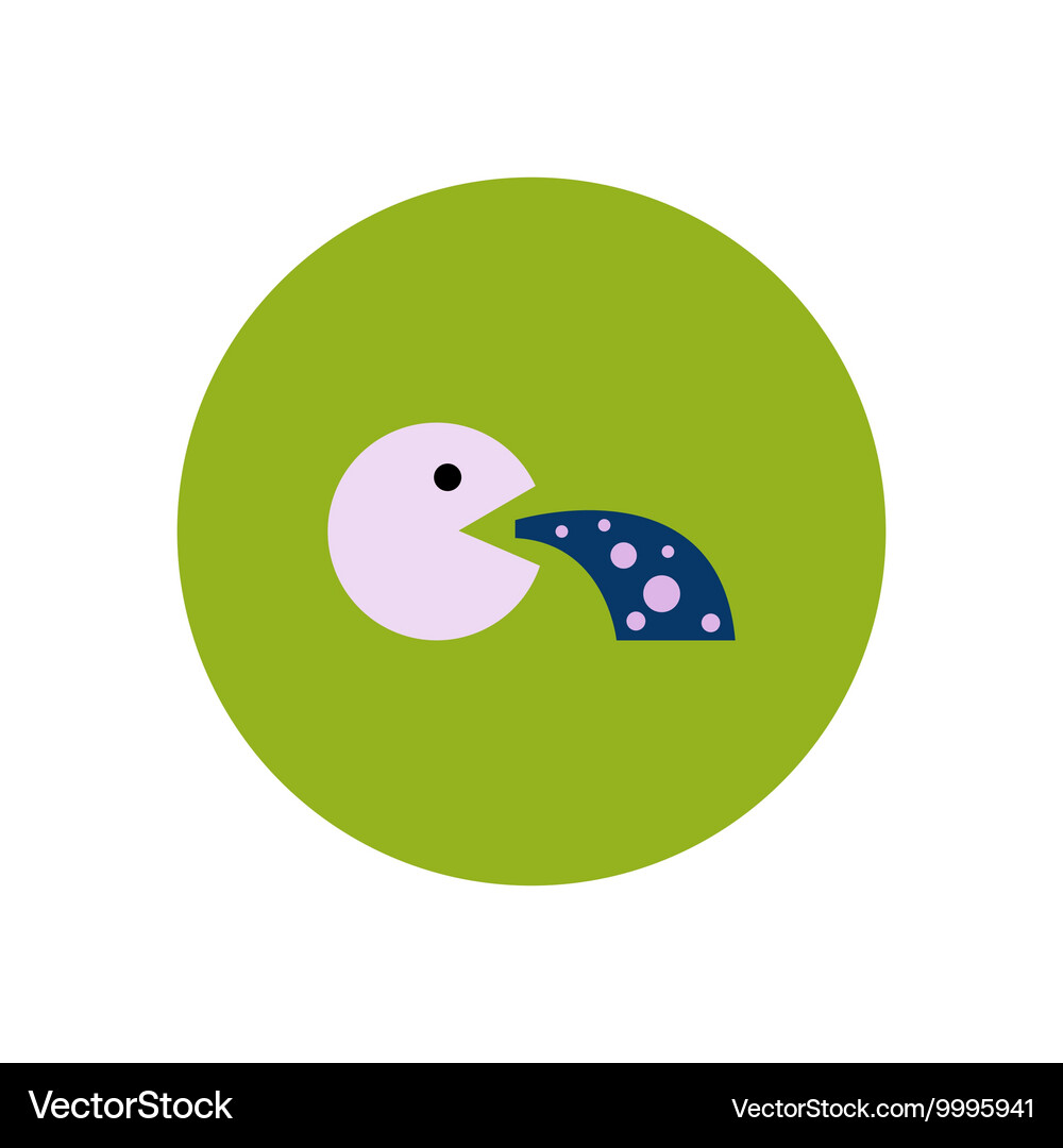 Stylish icon in color circle people nausea Vector Image