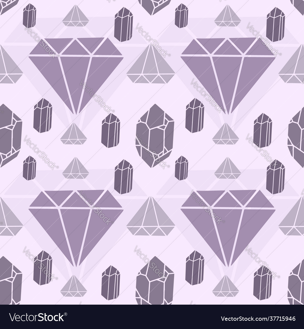 Jewel seamless pattern Royalty Free Vector Image Jewel seamless pattern Royalty Free Vector Image