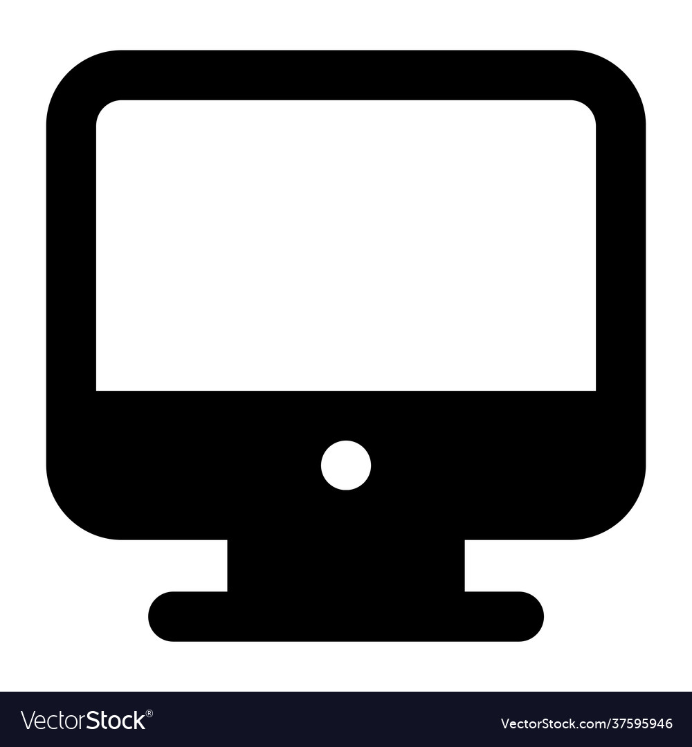 Monitor Royalty Free Vector Image - VectorStock