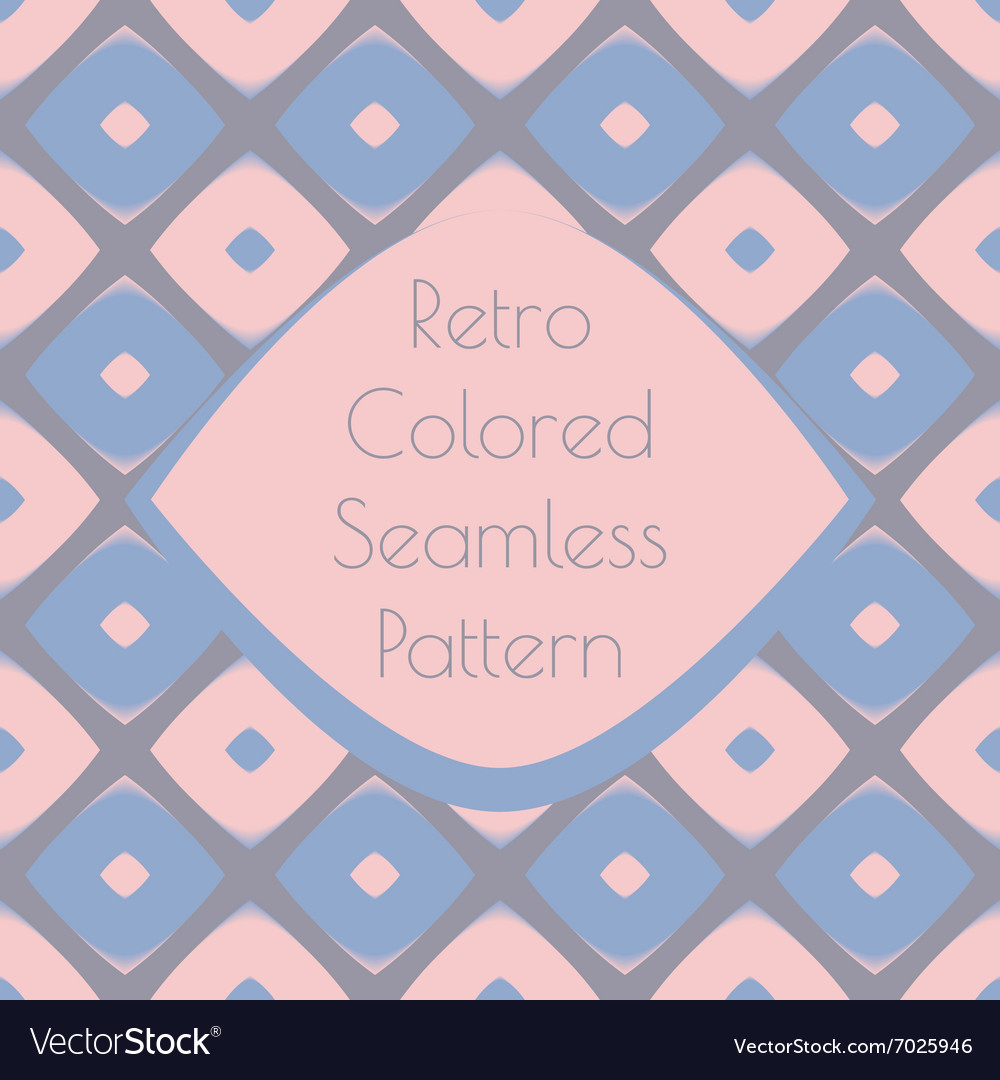 Print retro pattern Royalty Free Vector Image - VectorStock