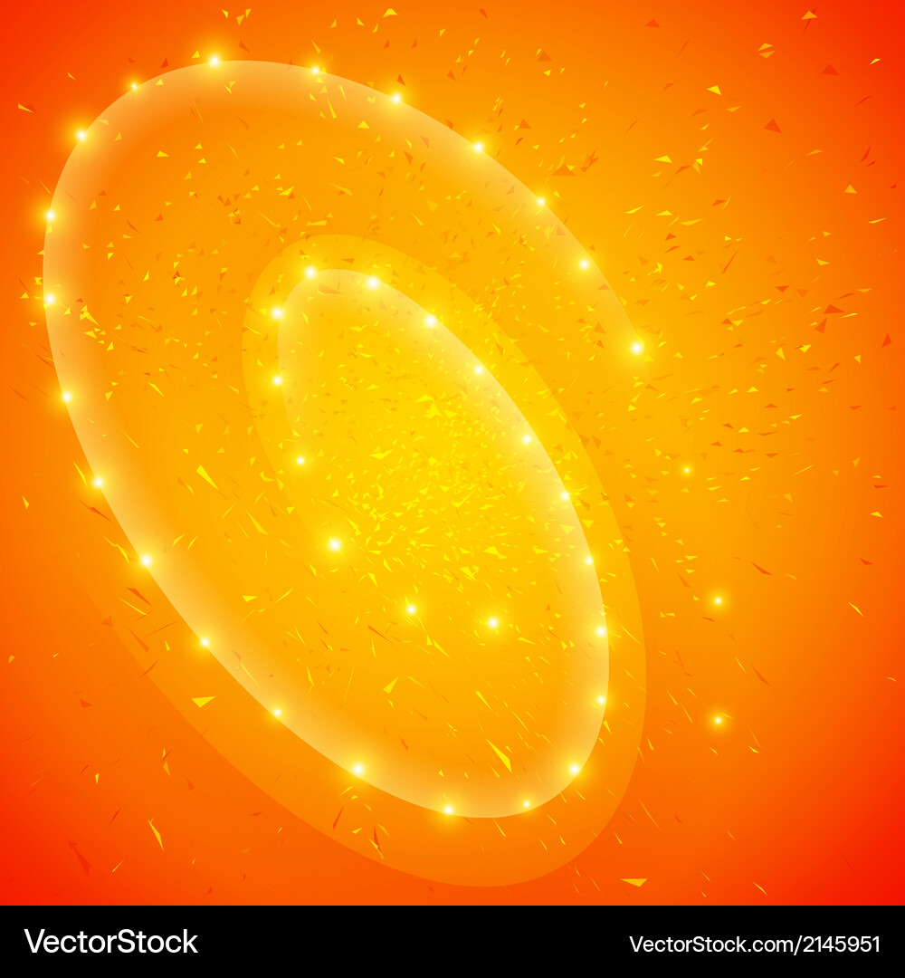 Orange background Royalty Free Vector Image - VectorStock