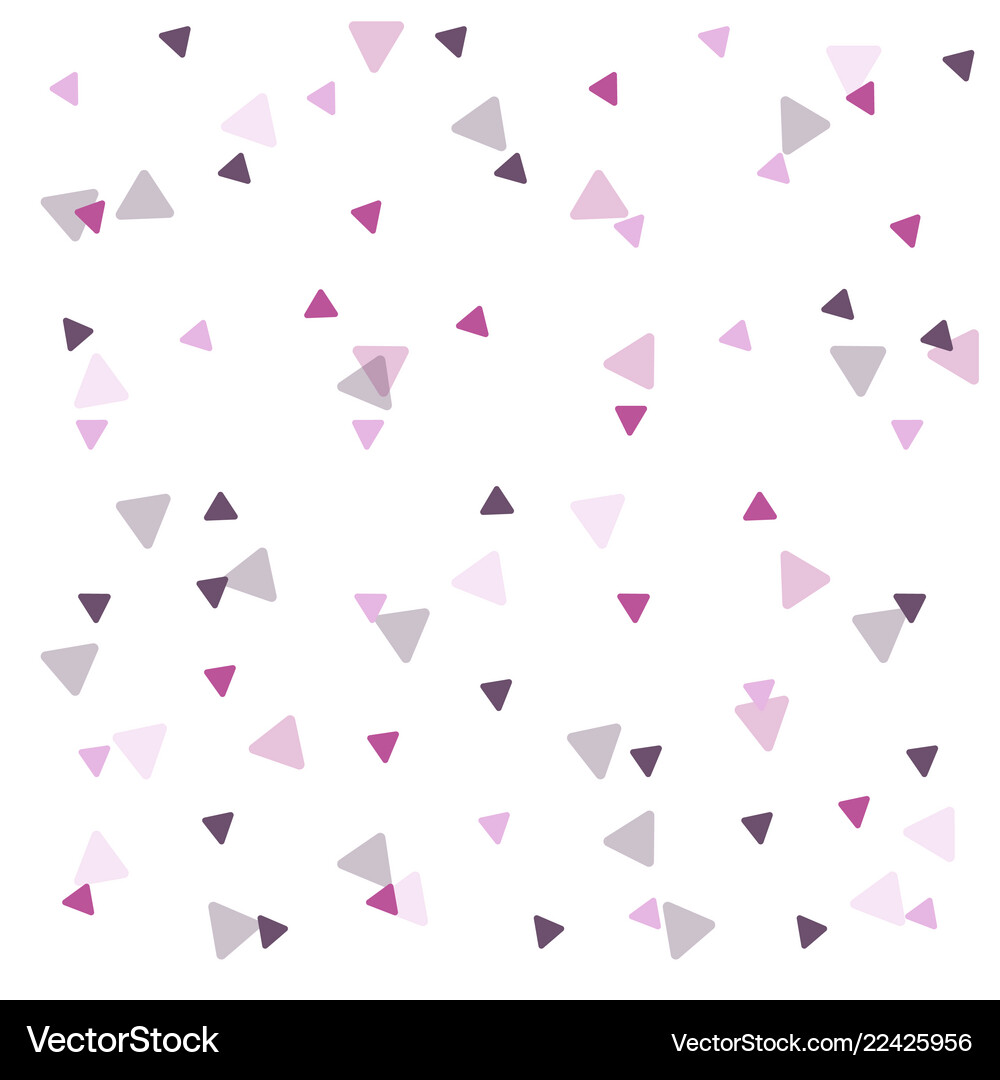Pattern background triangle retro vintage design Vector Image