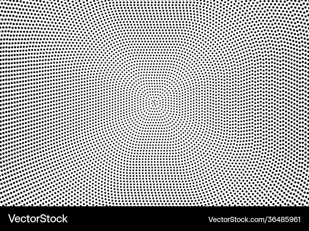 Pop art dots background geometric vintage Vector Image