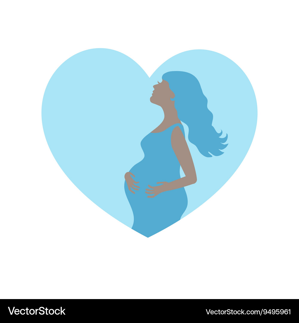 Pregnant woman Royalty Free Vector Image - VectorStock