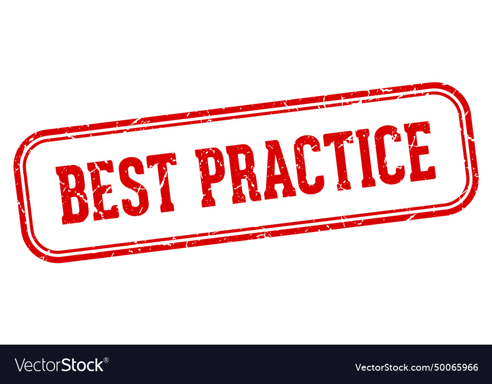 Best practice stamp rectangular Royalty Free Vector Image Best practice stamp rectangular Royalty Free Vector Image