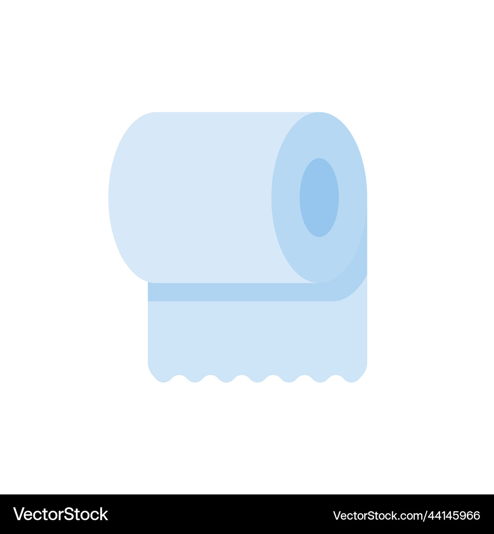 Tissue paper roll toilet for cleaning Royalty Free Vector