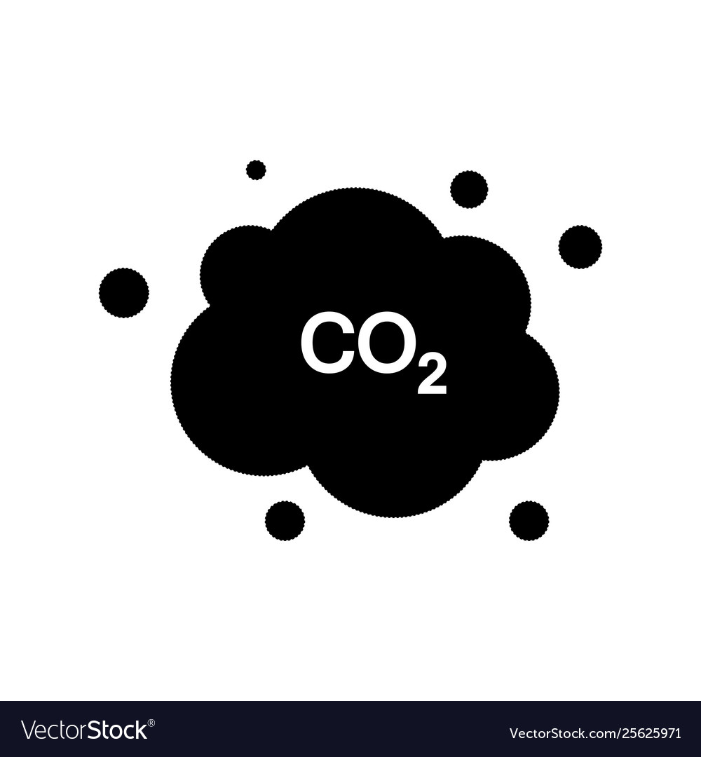 Co2 icon line icon Royalty Free Vector Image - VectorStock