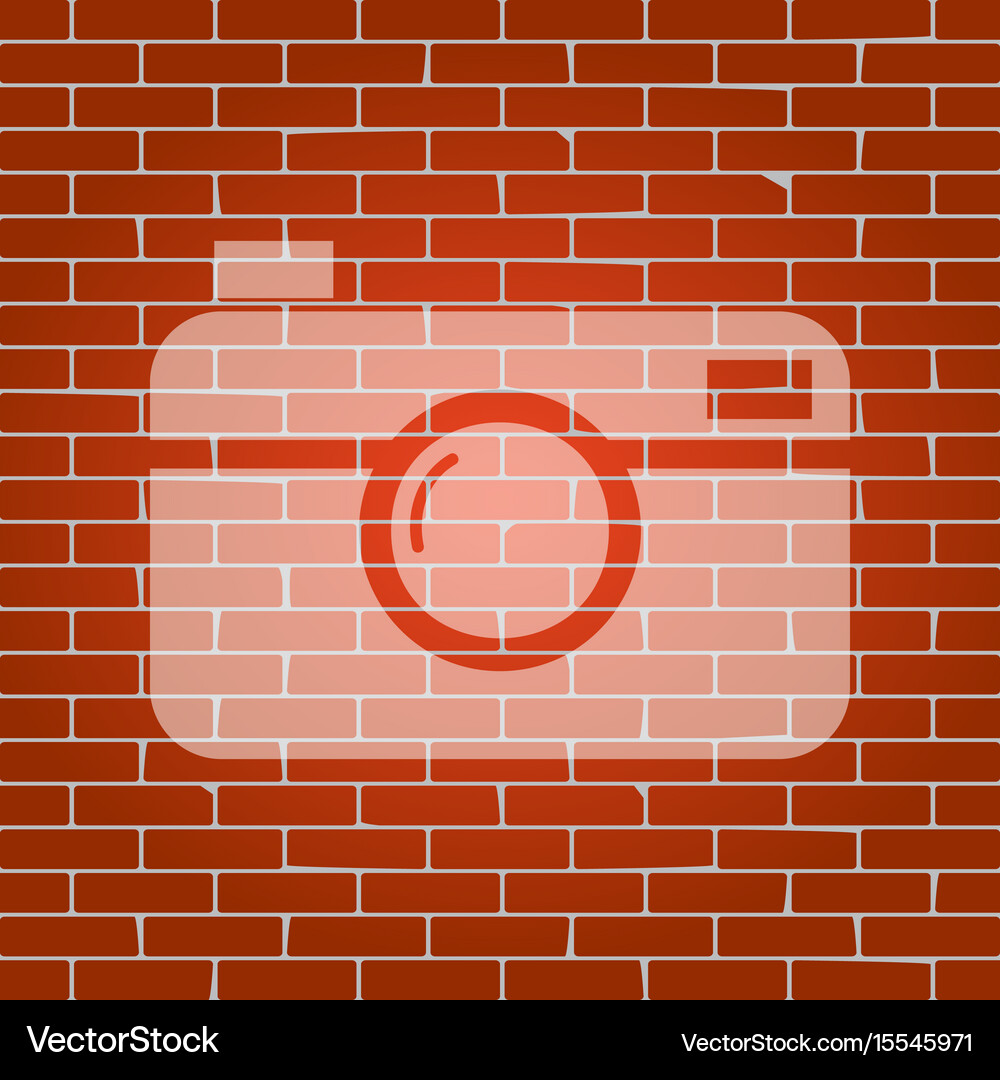 Digital photo camera sign whitish icon Royalty Free Vector