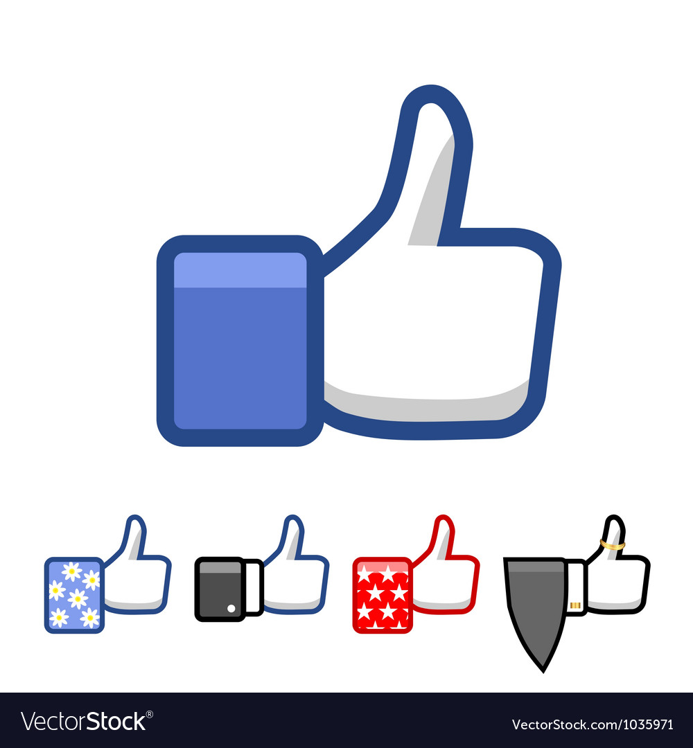 Like Royalty Free Vector Image - VectorStock