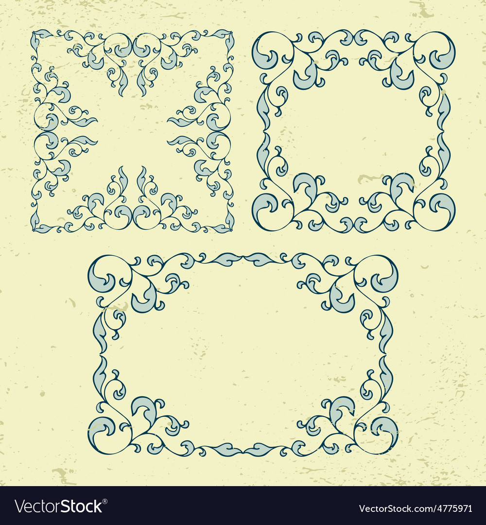 Vintage pattern Royalty Free Vector Image - VectorStock