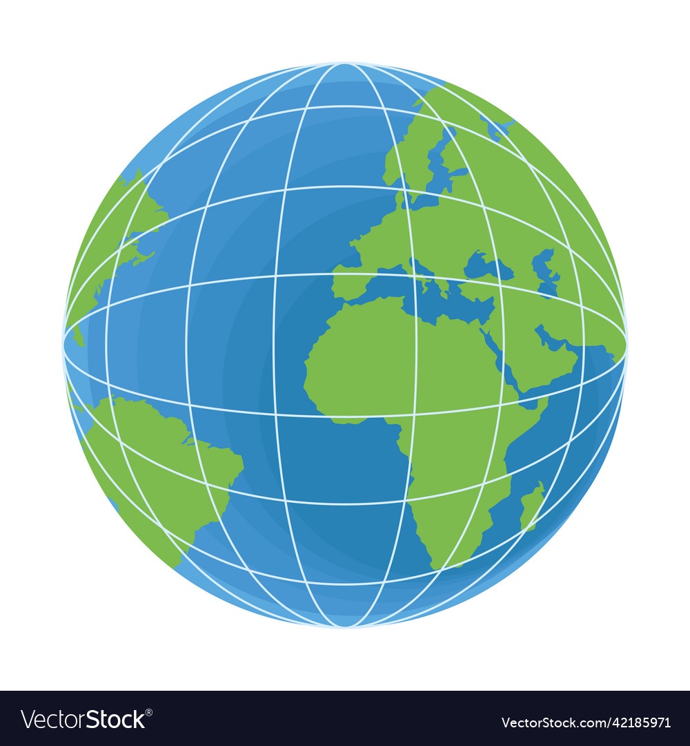 World planet earth Royalty Free Vector Image - VectorStock