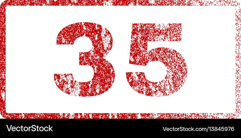 35 rubber stamp Royalty Free Vector Image - VectorStock