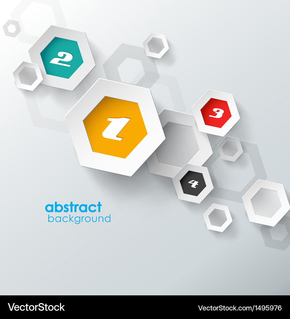 Abstract blue background with place for your text Vector Image