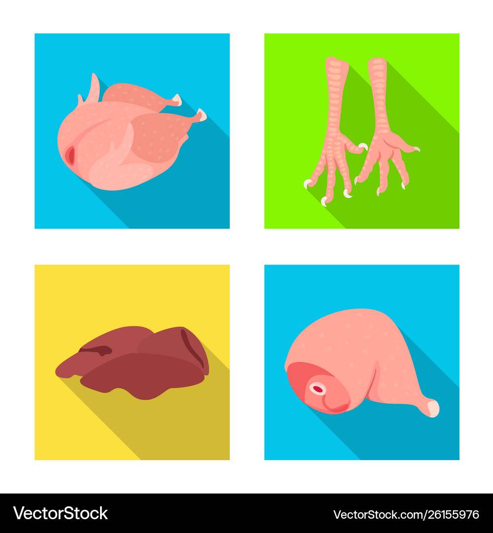 Product and poultry sign Royalty Free Vector Image