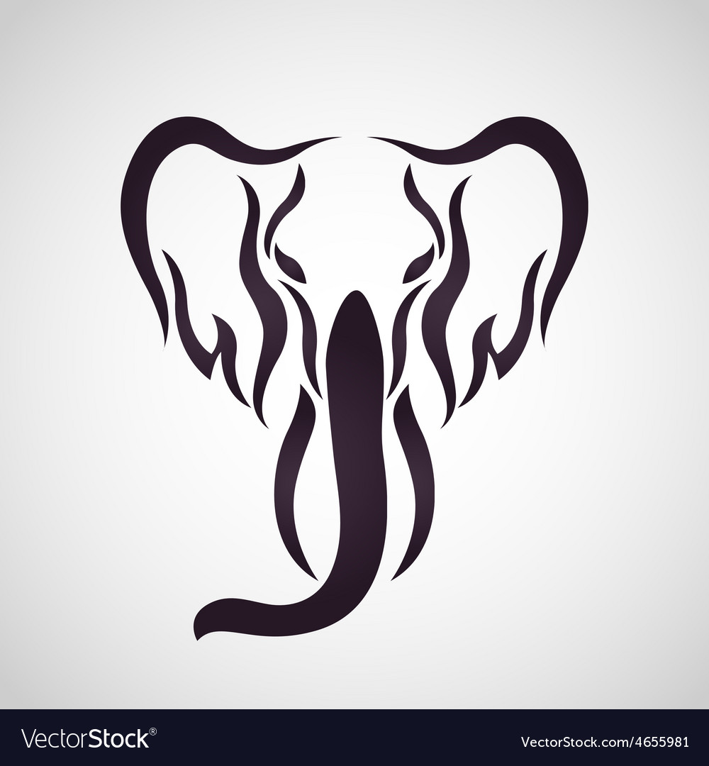 Elephant Royalty Free Vector Image - VectorStock
