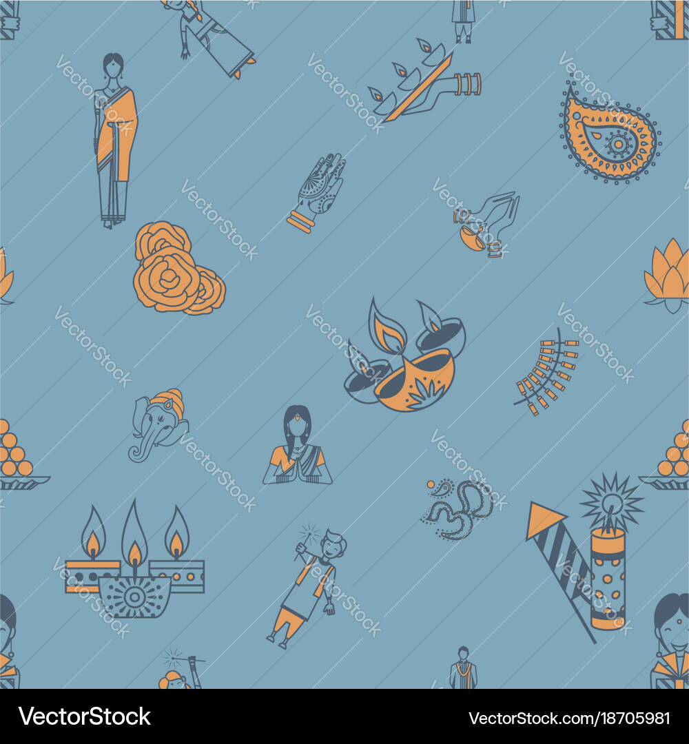 Indian festival background Royalty Free Vector Image