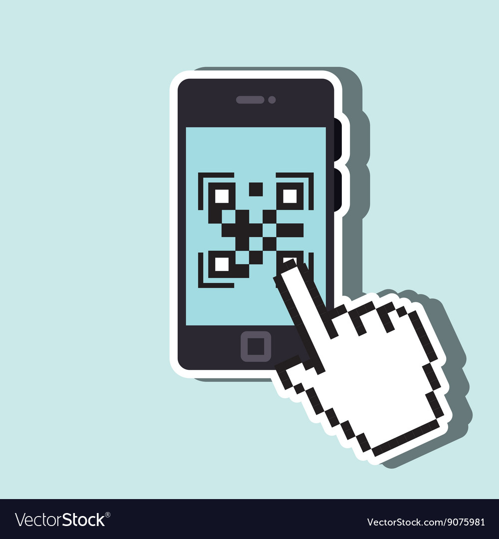 Product identification code design Royalty Free Vector Image