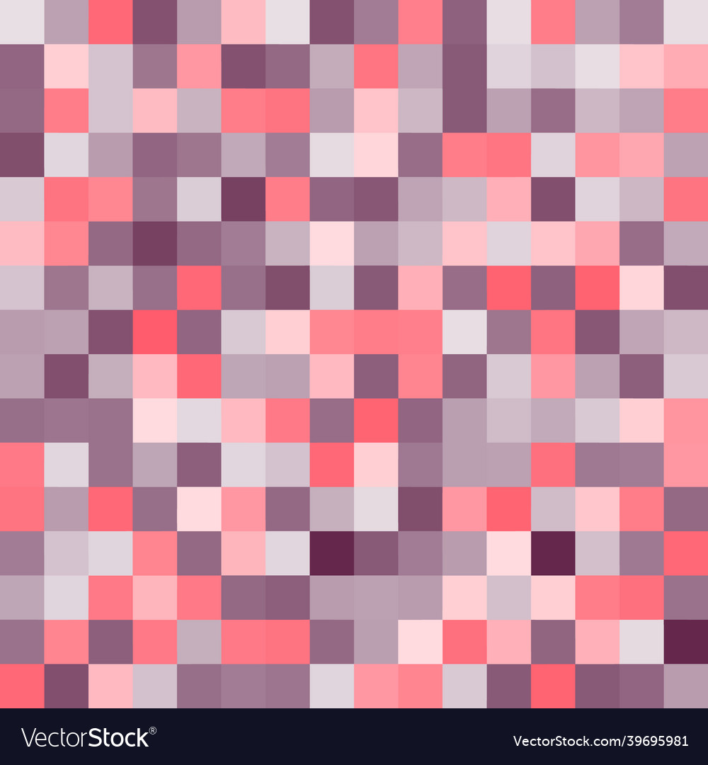 Seamless random squares mosaic tiles pixelated Vector Image