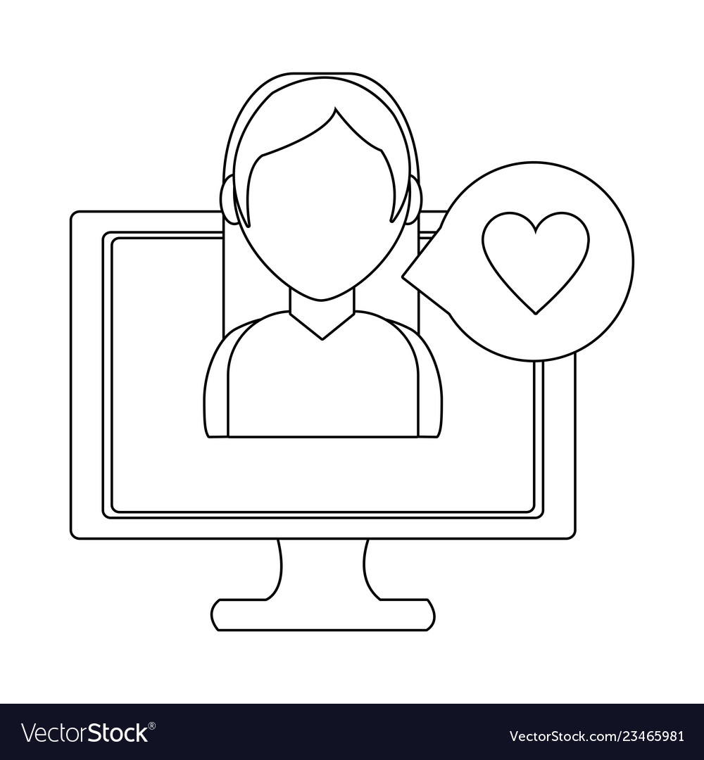 Technology computing cartoon Royalty Free Vector Image