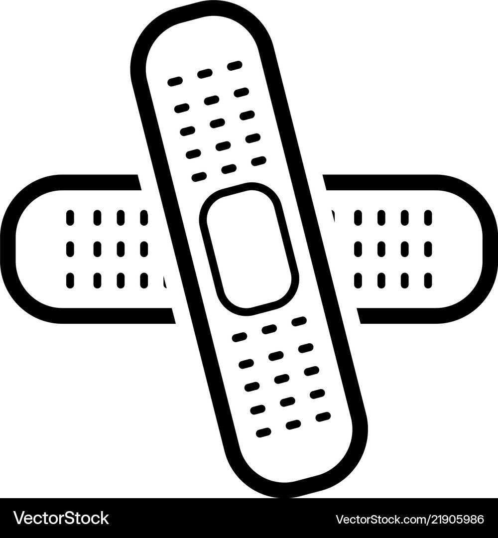 Bandage Royalty Free Vector Image - VectorStock