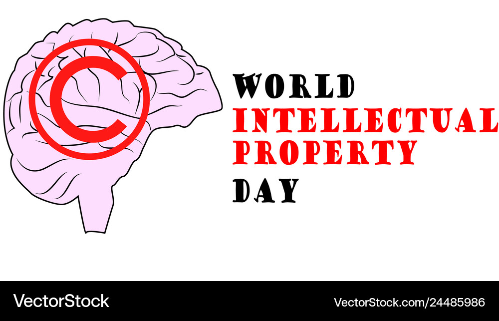 Concept of protection copyright intellectual Vector Image