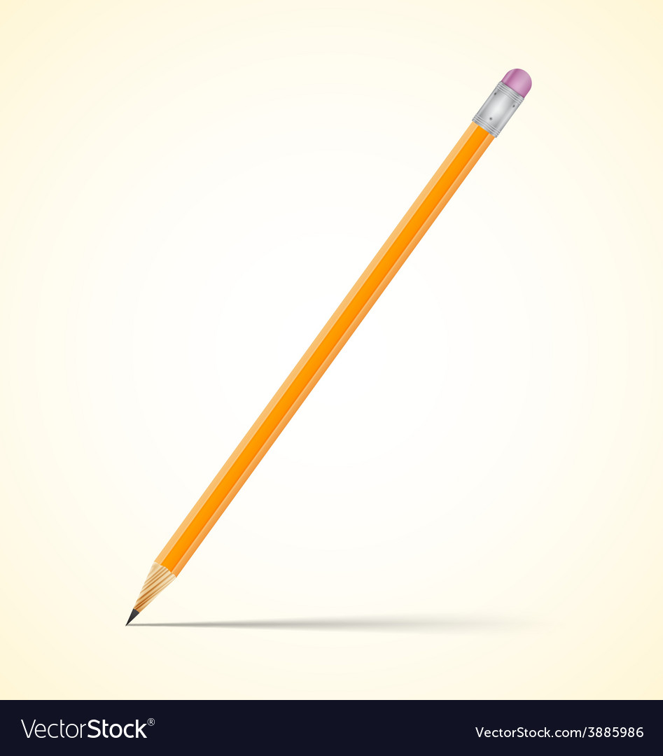 Pencil Royalty Free Vector Image - VectorStock